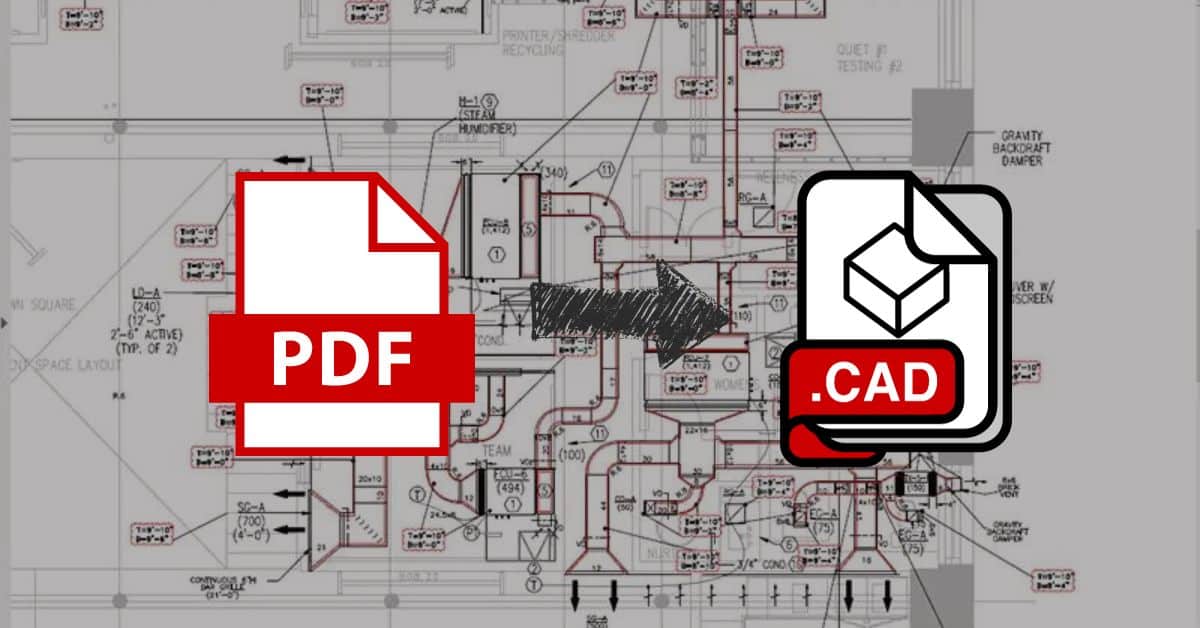 PDF to CAD Conversion Services - Cresirendering